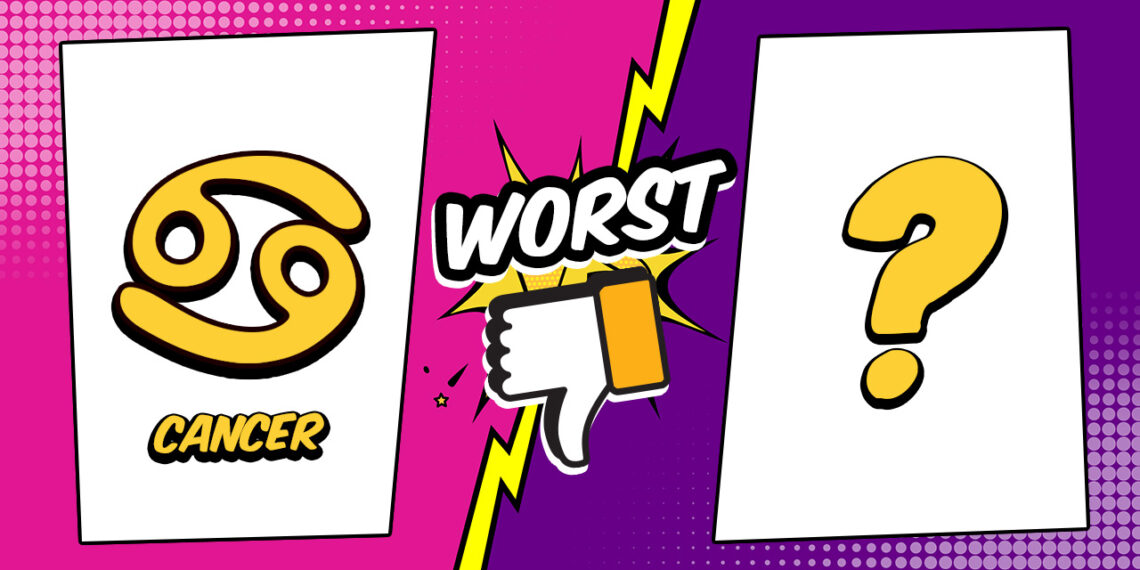 Cancer Worst Match - Least Compatibility Signs With Cancer